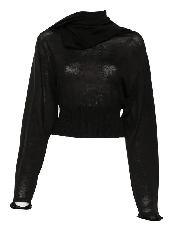 Rick Owens Scarf Top - Beige