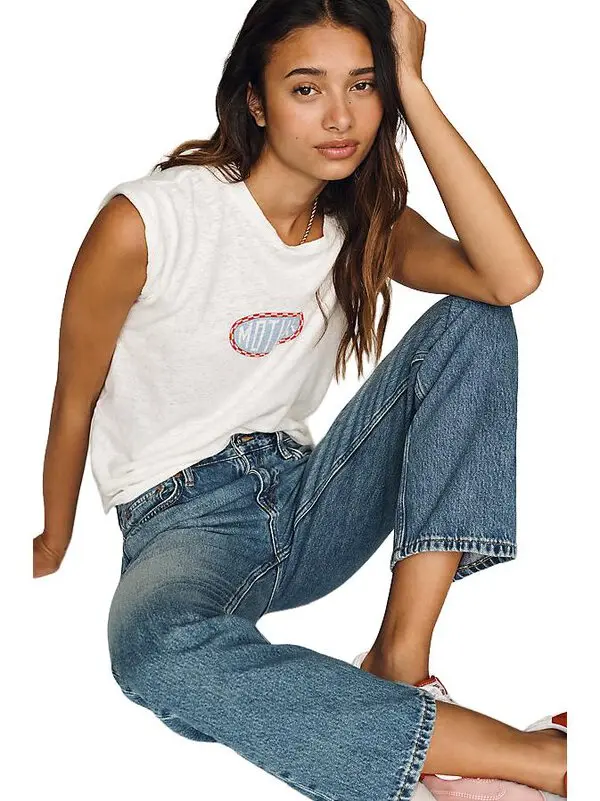 MOTHER Lil Sinful Graphic T-shirt - White