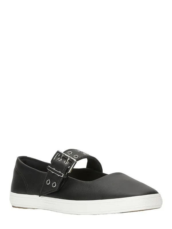 Keds® Square Toe Mary Jane Sneaker - Black
