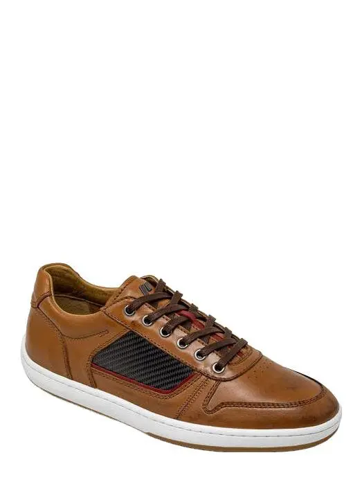 PILOTI Compass Low Top Lace-up Sneakers - Cognac