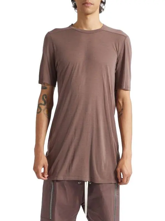 Rick Owens Level T Longline T-shirt - Grape