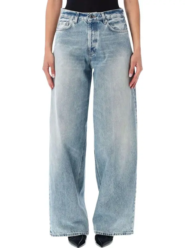 HAIKURE Wide Leg Jeans - Denim