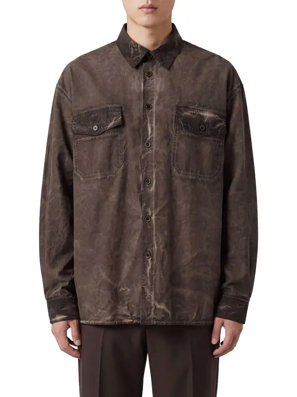 UMA WANG Shirt - Brown