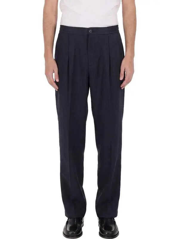 Herno Tailored Trousers - Blue