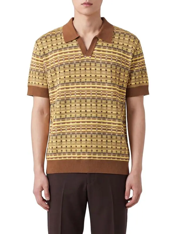 Drole De Monsieur Polo Shirt - Yellow