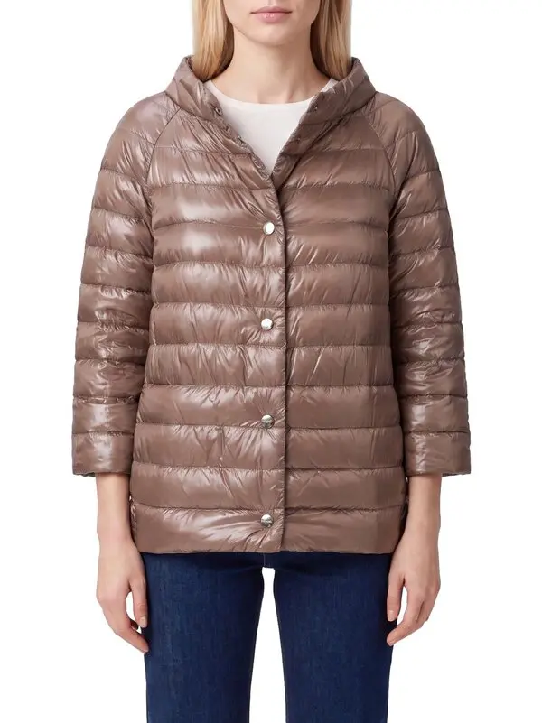 Herno Reversible Quilted Down Jacket - Beige
