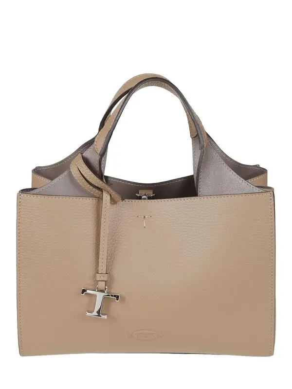 TOD'S Top Handle Bag - Biscuit