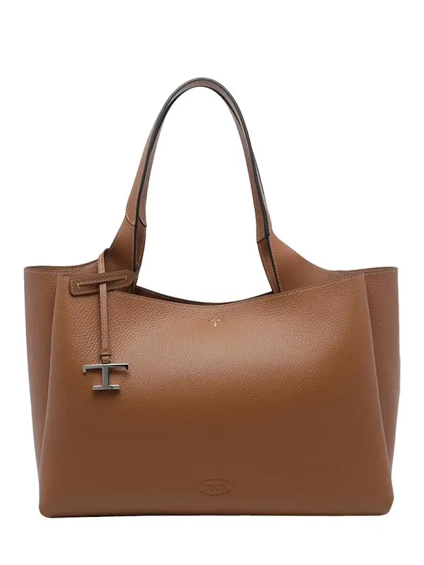 TOD'S Leather Shoulder Bag - Brown