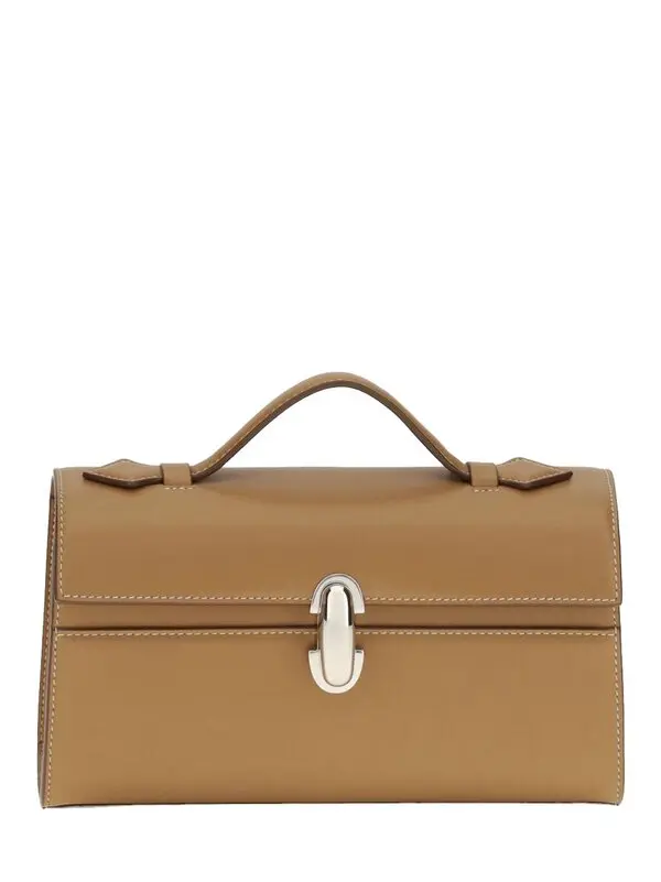 Savette Leather Shoulder Bag - Brown