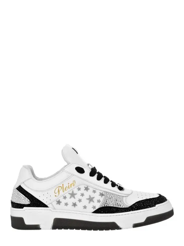 Philipp Plein Embellished Sneakers - Black