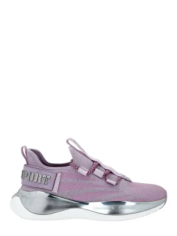 PLEIN SPORT The Iron Tiger Gen.x.02 Knit Sneakers With Chunky Sole - Lilac