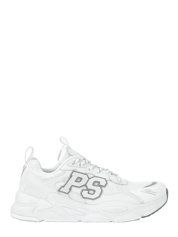 PLEIN SPORT Athletic Lace-up Sneakers - White 1
