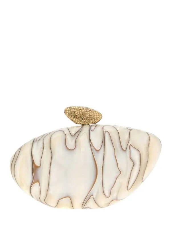 Benedetta Bruzziches Armonia Asymmetric Design Mini Handbag - White