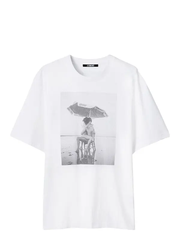 Jacquemus The Tshirt Campagne - White