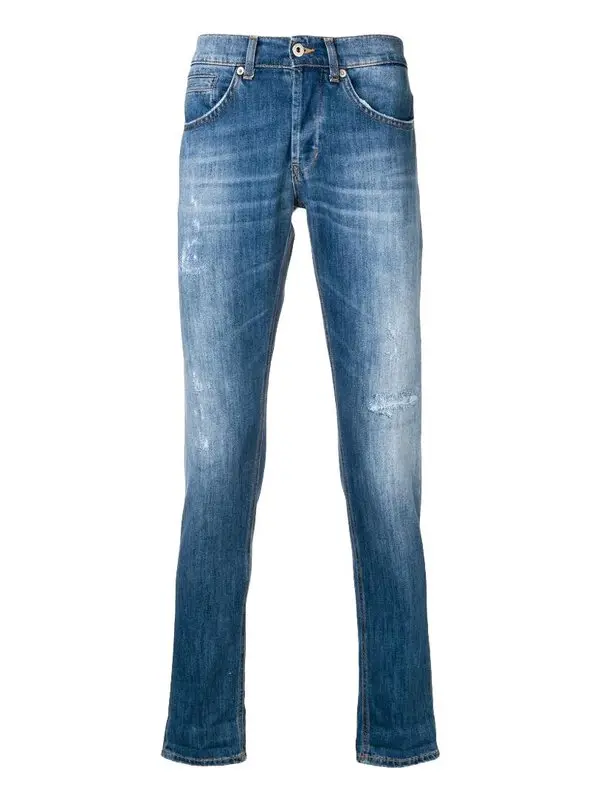 DONDUP Classic Fit Jeans - Navy