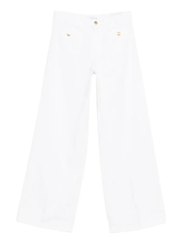 Tommy Hilfiger Wide Leg Jeans - White