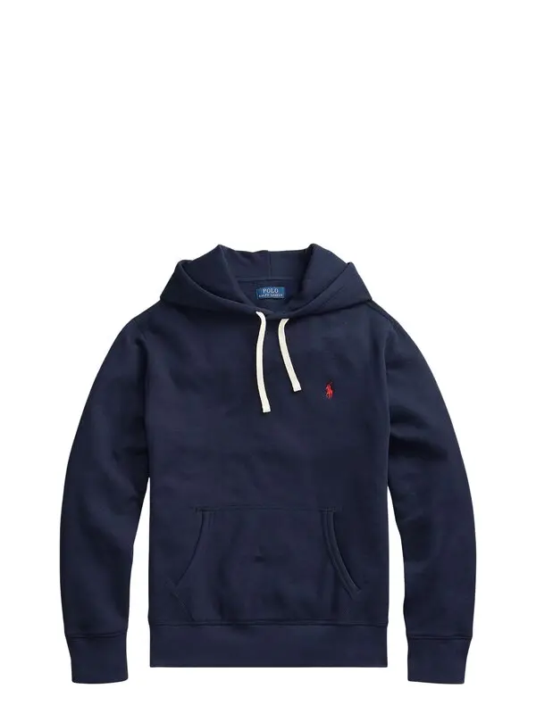 Ralph Lauren Embroidered Logo Hoodie - Navy