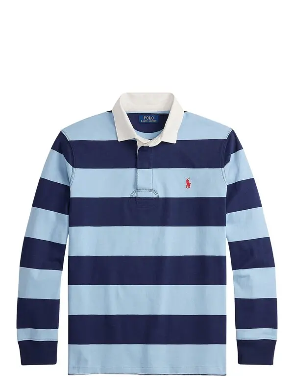Ralph Lauren Classic Cotton Polo T-shirt - Light Blue