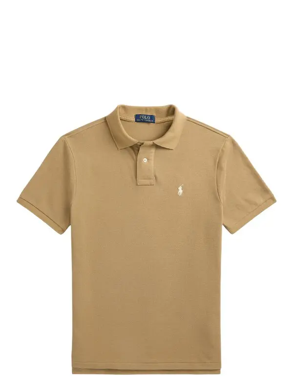 Ralph Lauren Classic Cotton T-shirt Relaxed Fit - Beige