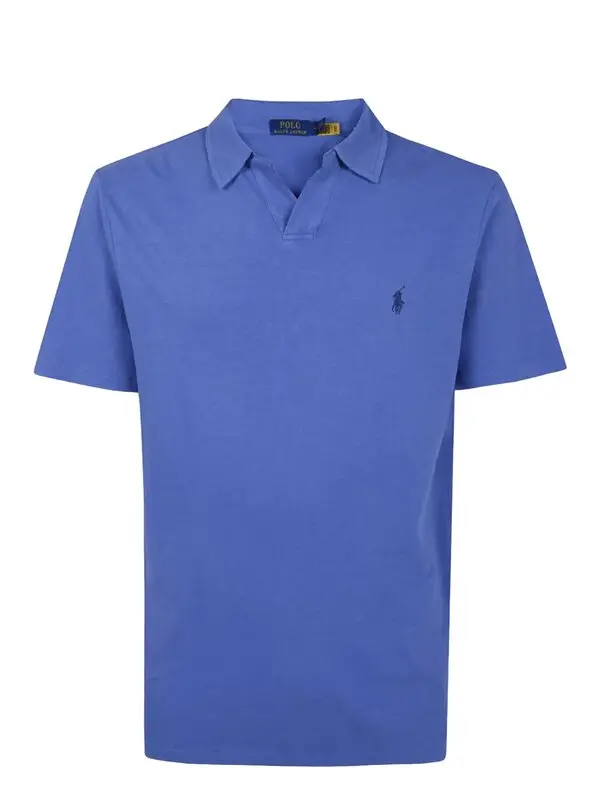 Ralph Lauren Classic Fit Short Sleeve Polo Shirt - Light Blue