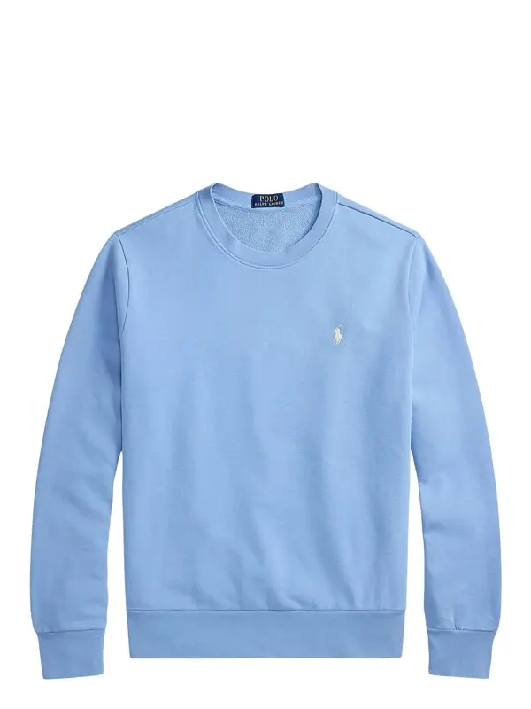 Ralph Lauren Embroidered Crewneck Sweatshirt - Light Blue