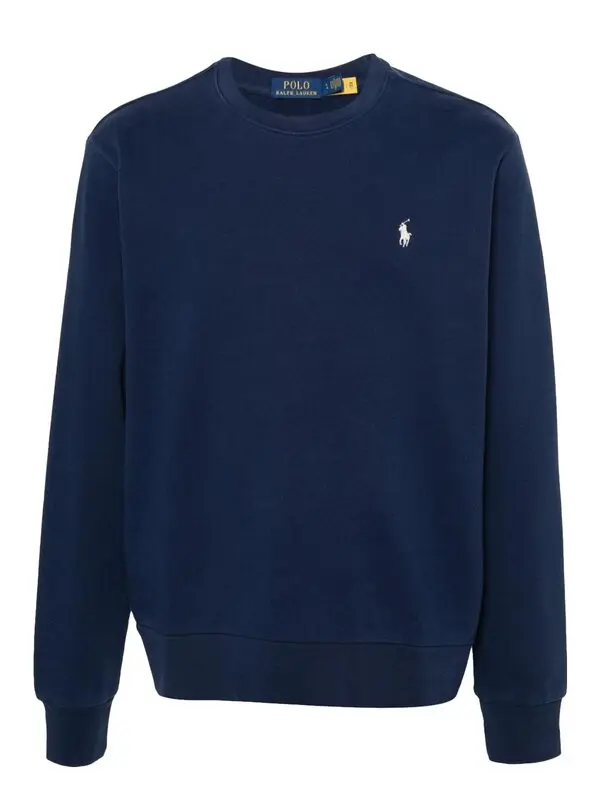 Ralph Lauren Embroidered Crewneck Sweatshirt - Navy