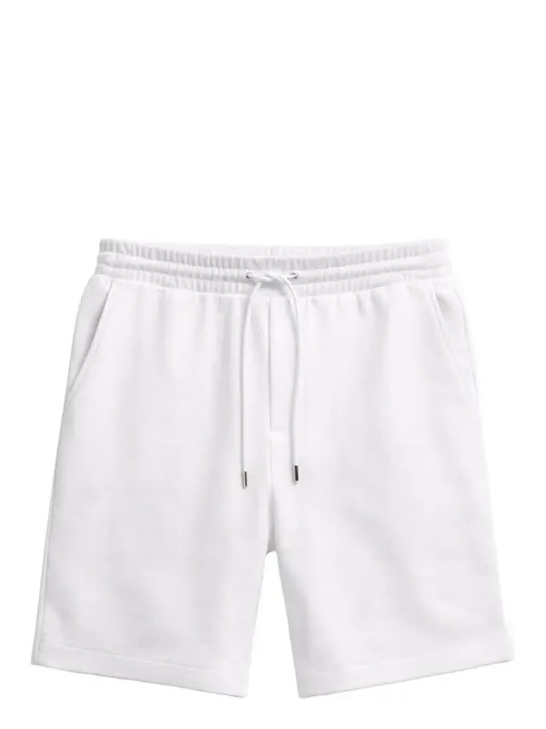 Michael Kors Drawstring French Terry Shorts - White