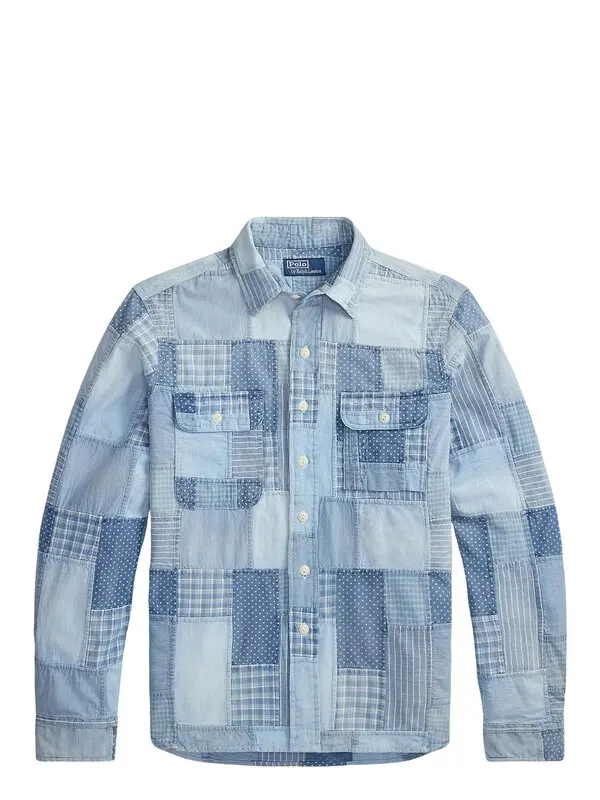 Ralph Lauren Classic Button-up Shirt - Navy