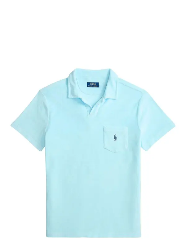 Ralph Lauren Chest Pocket Embroidered Logo T-shirt For - Light Blue