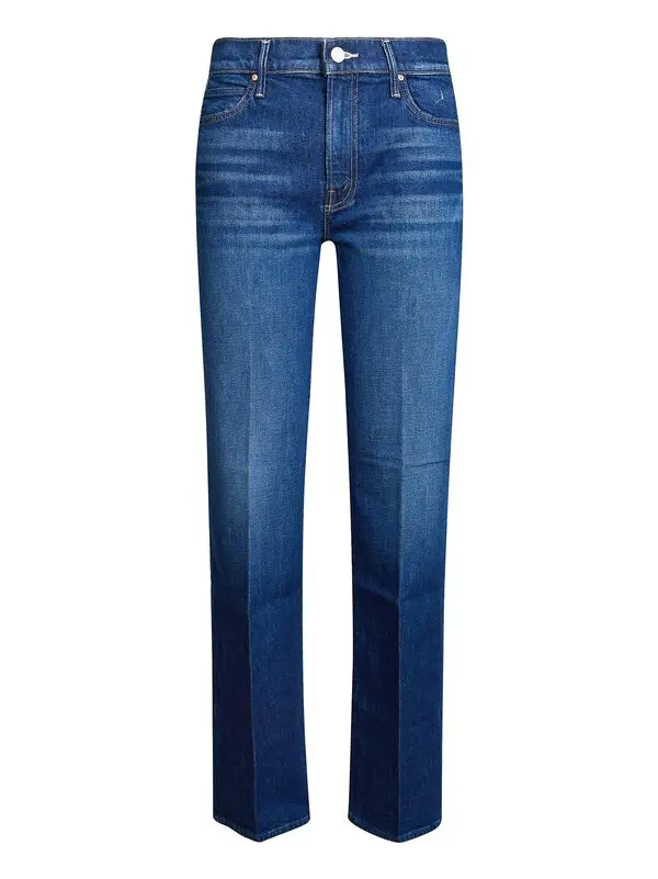 MOTHER Kick It Jeans In Medium Wash - Denim