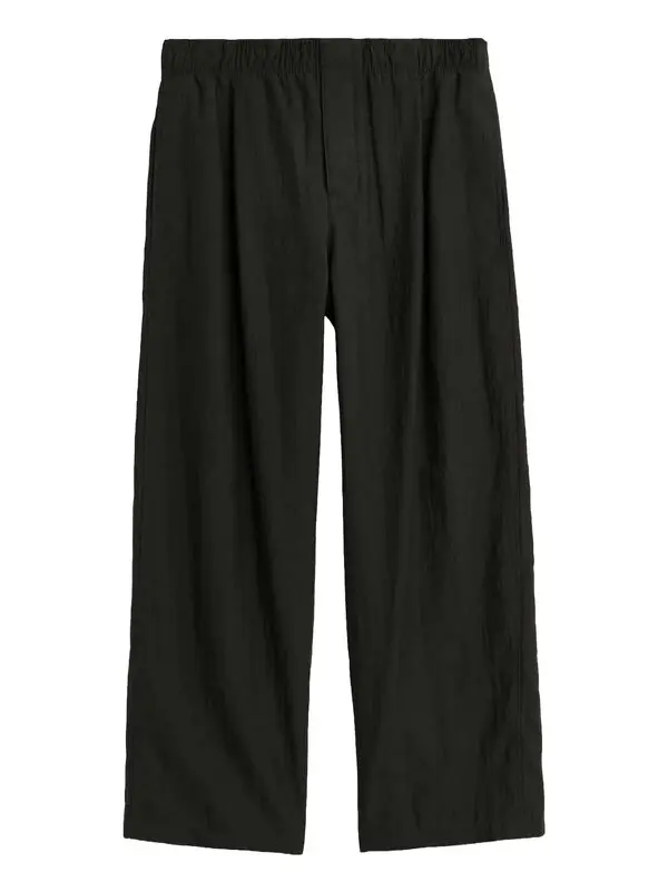 Our Legacy Sophisticated Waistband Loose Fit Trousers - Black