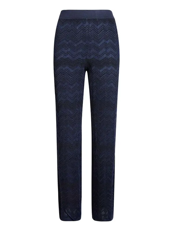 Missoni Tailored Pants - Blu