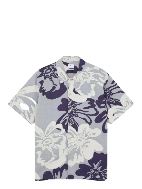 Paul Smith Tailored Cotton Shirt - Navy