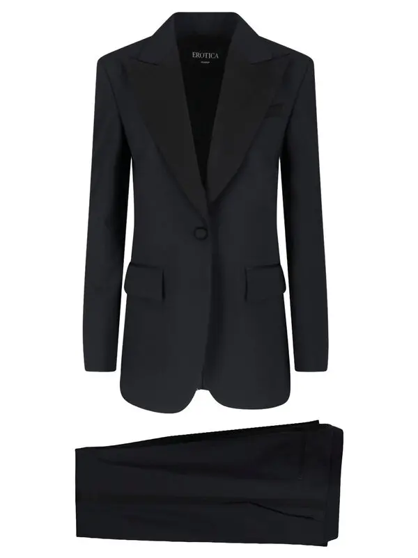 DONDUP Tailored Wool-blend Sheath Dress - Black