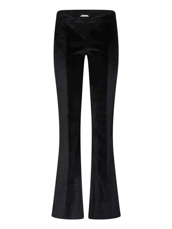 DONDUP Stretch Cotton-viscose Tailored Trousers - Black