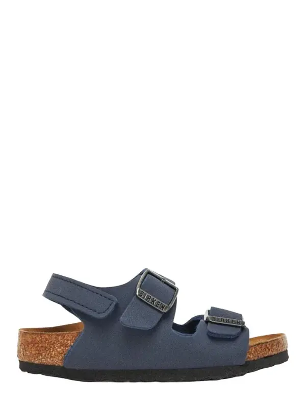 BIRKENSTOCK Slingback Sandals With Buckle Fastening And Cork Footbed - Navy