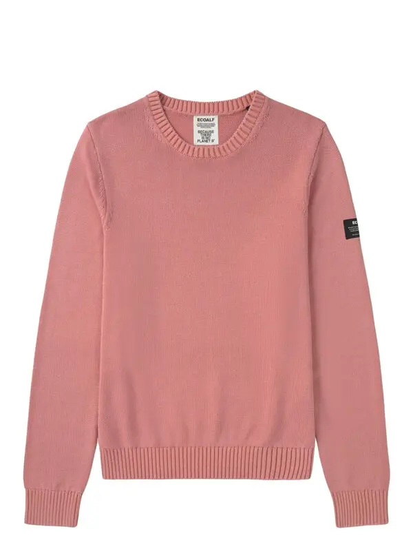 ECOALF Eco-friendly Ribbed Knit Sweater - Pink
