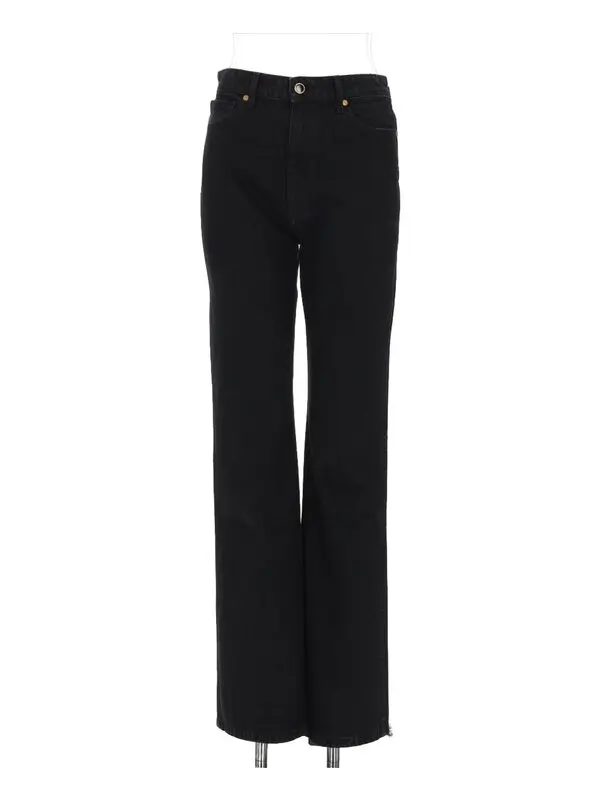 Khaite High-rise Flared Jeans - Black