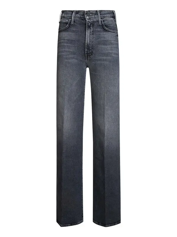 MOTHER The Hustler Roller Sneaker Skinny Jeans - Denim