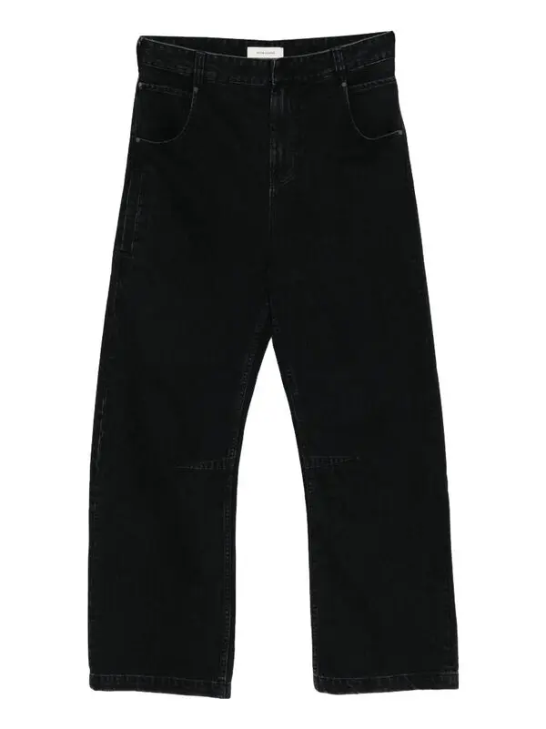 ENTIRE STUDIOS Straight-leg Denim Jeans - Grey