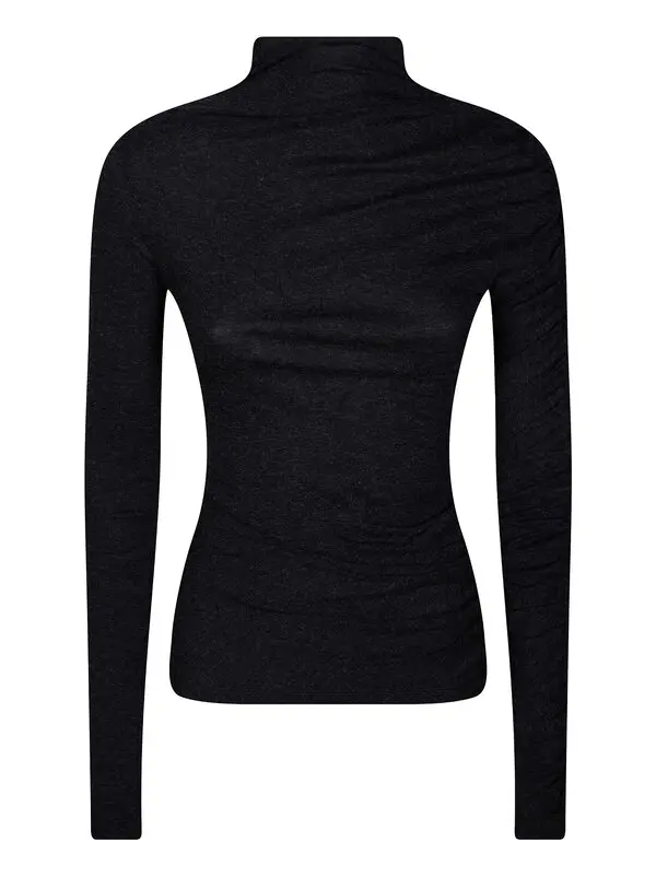 Pinko Lightweight Ribbed Cardigan - Grigio