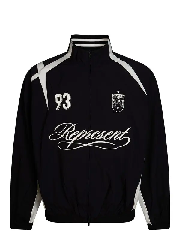 REPRESENT Woven Track Jacket - Nero