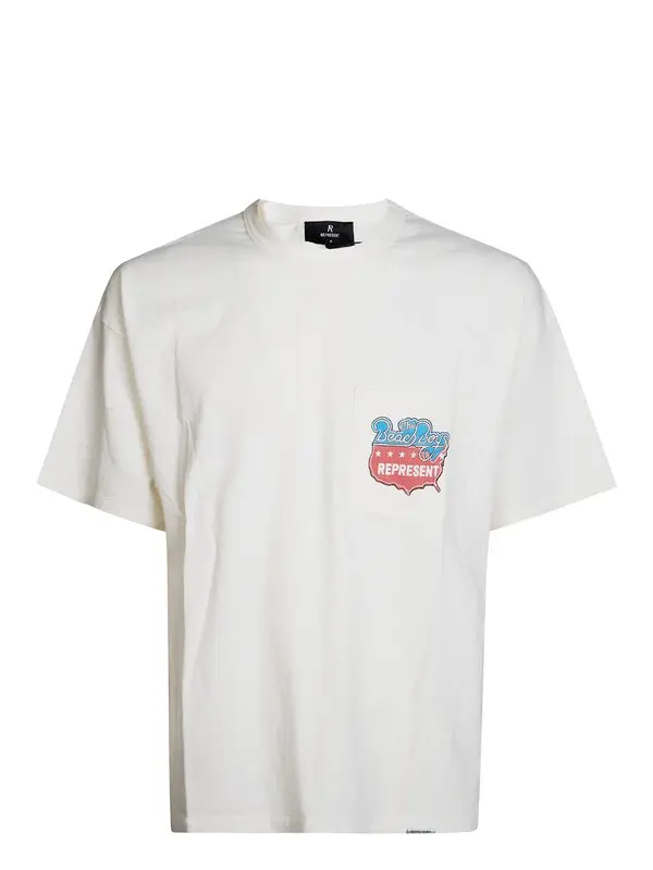 REPRESENT America Band Graphic T-shirt - Bianco