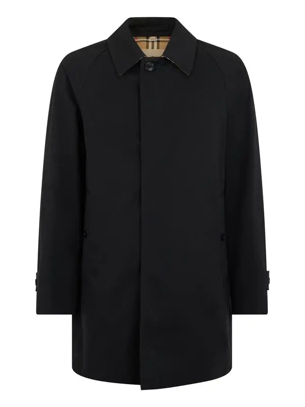 Burberry Classic Short Trench Jacket - Black