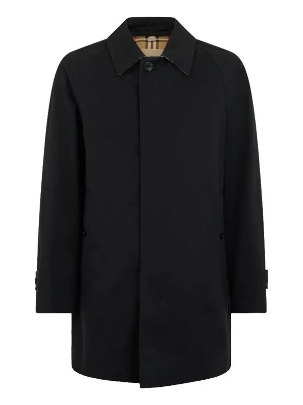 Burberry Classic Short Trench Jacket - Black
