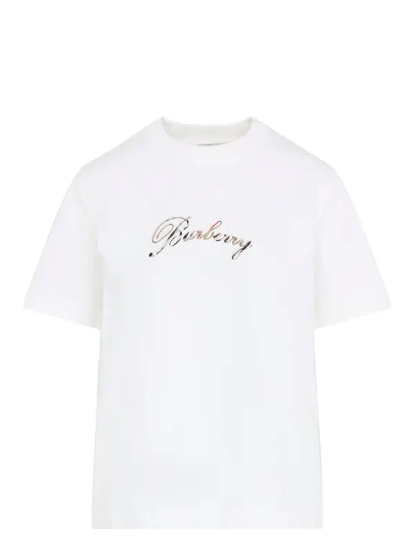 Burberry Frankie Cotton T-shirt - White