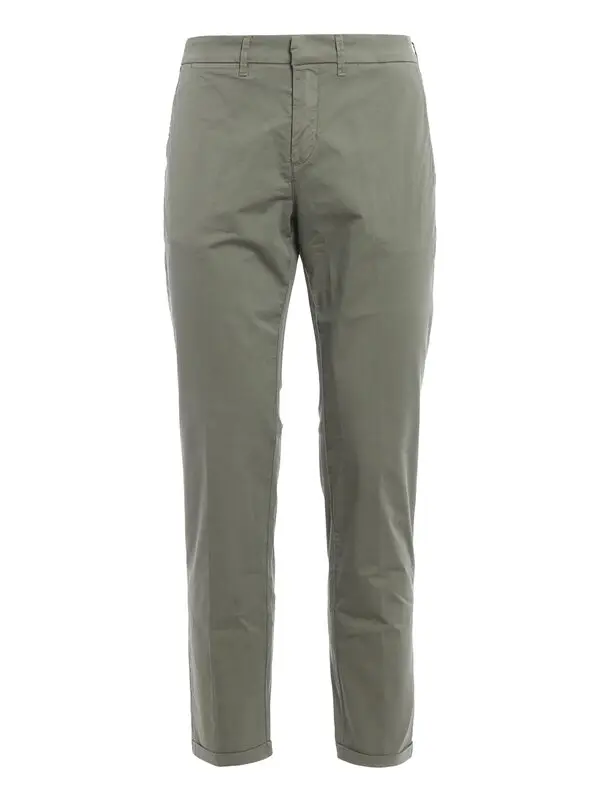 FAY Tailored Trousers - Green