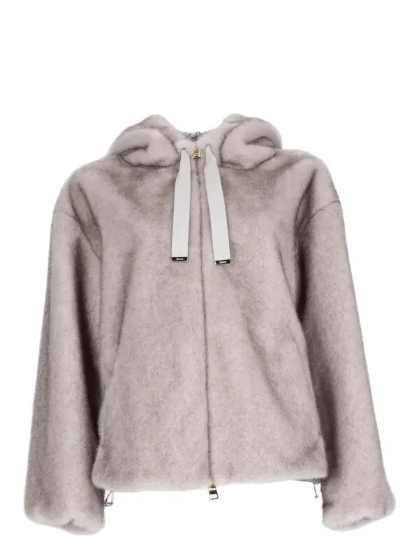Herno Lightweight Zip-up Sports Jacket - Grey