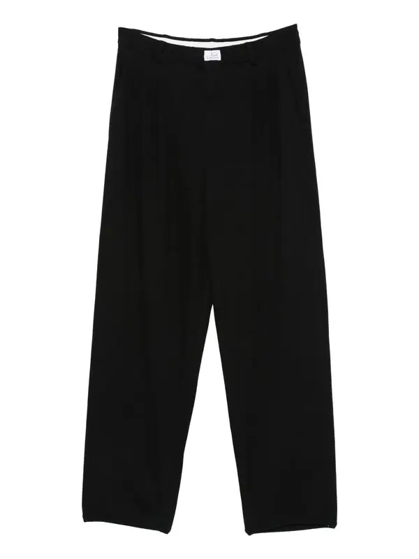 MAGLIANO Tailored Cotton-blend Trousers - Black