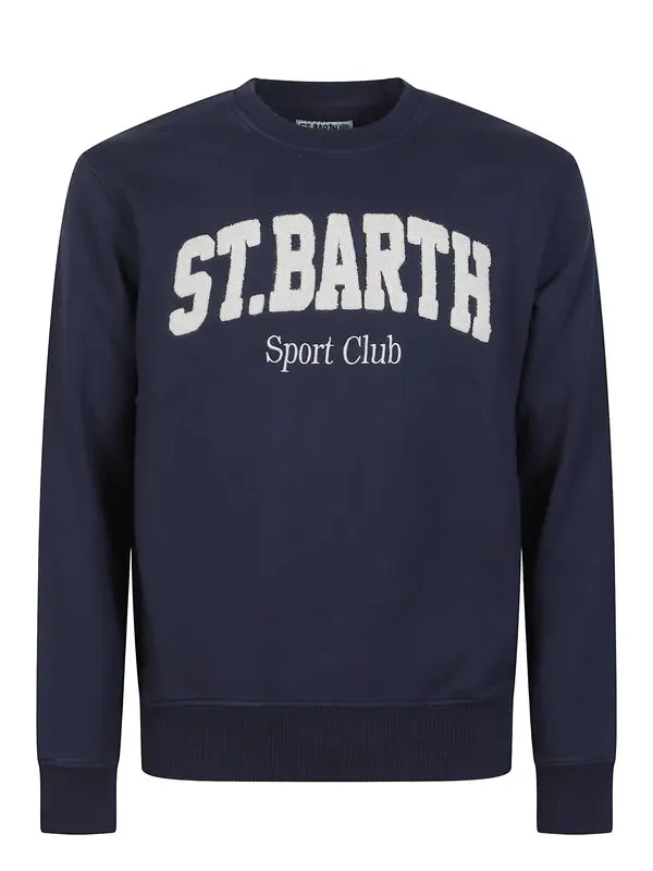 MC2 SAINT BARTH Classic Knit Sweater - Navy